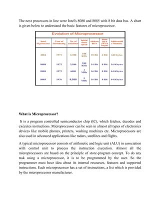 MPMC UNIT 1 Microprocessor 8085 Pdf Microprocessor And Microcontroller PDF