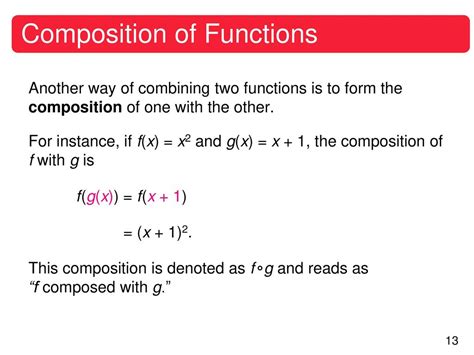 Combinations Of Functions Composite Functions Ppt Download