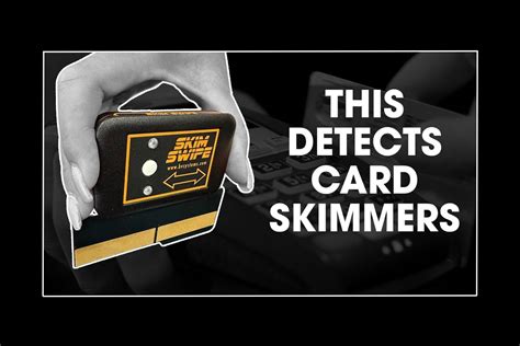 Product Review Skim Swipe Pos Retail Terminal Card Skimmer Detector