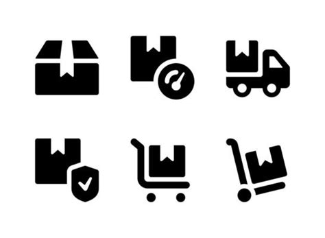 Logistics Icons Vector Art Icons And Graphics For Free Download