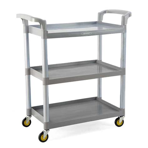Jual Three Step Trolley Large Grey 103x51x96 Krisbow Original Kawan