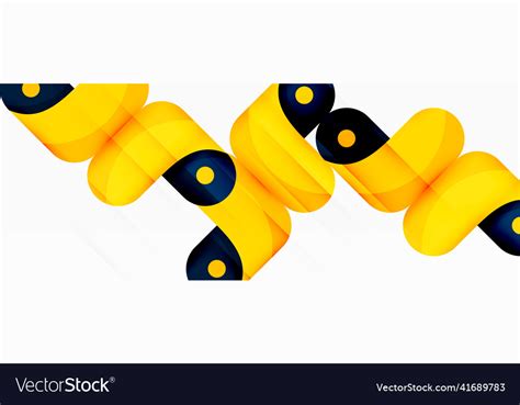 Creative Geometric Wallpaper Round Arrow Shape Vector Image