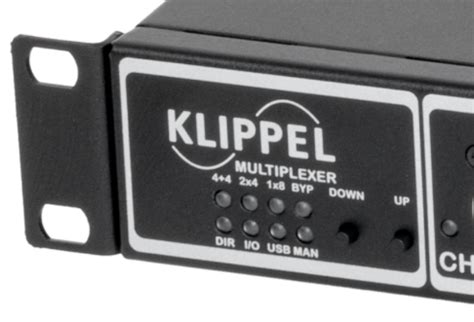 MUX Multiplexer Klippel Manual 2 0 Documentation