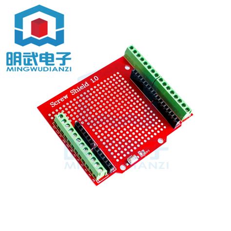 proto screw shield v1 0 ประกอบ terminal prototype บอร์ดขยายสําหรับ uno