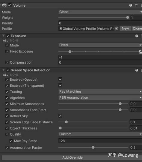 Unity Hdrp中反射设置的几种方案 知乎