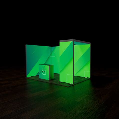 Modulight L Shape Lightbox Stands Display Wizard