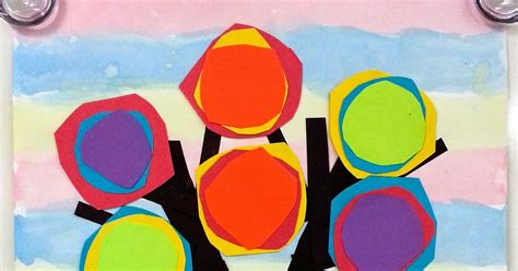 Color Mixing Trees 1st Art With Mrs Nguyen