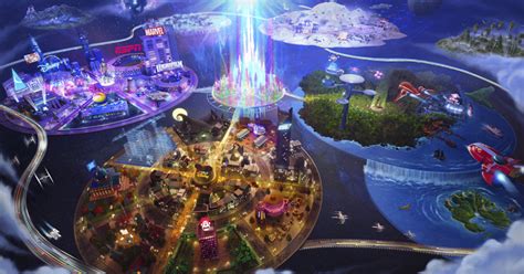 Disney E Epic Games Unem Forças Para Construir Universo De