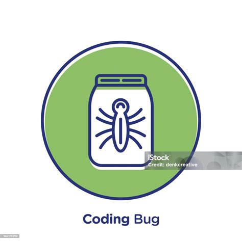 Coding Bug Stock Illustration Download Image Now Abstract Badge