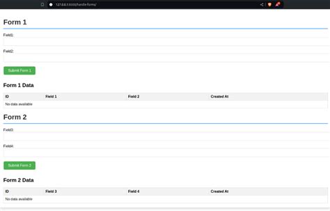 Handle Multiple Forms On A Single Page In Django Geeksforgeeks