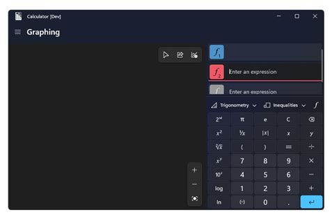 graphing calculator visual tweaks · issue 1822 · microsoft calculator
