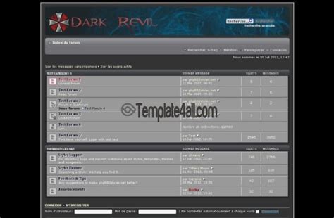 Red Black Business Phpbb Style Download