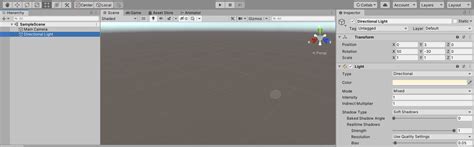 In Unity The Camera And Directional Light Are Not Visible Stack Overflow