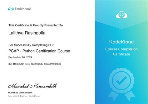 lalithya rasingolla on linkedin pcap python certification course