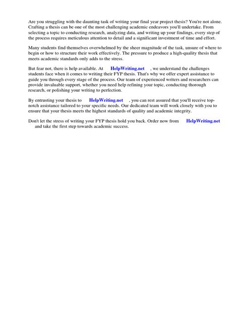 Fyp Thesis Example Pdf Simulation Finite Element Method