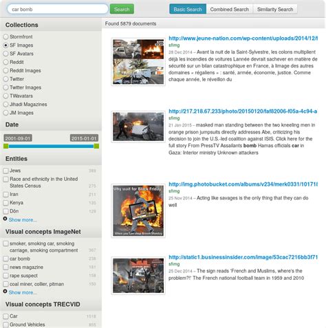 Screenshot Of The Aggregated Search System Used To Explore The Download Scientific Diagram