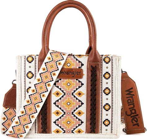 Wrangler Purse For Women Boho Aztec Tote Bag Hobo Shoulder