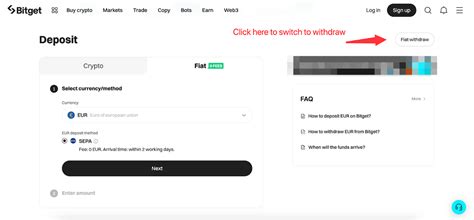 Making Bank Deposits And Withdrawals On The Bitget Webs