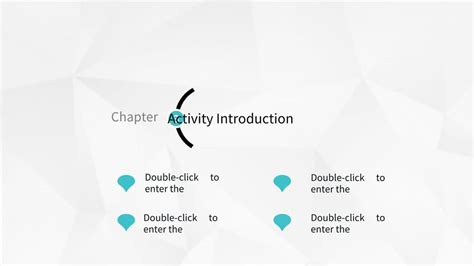 White Background With Blue Circle Diagram And Four Dots Google Slide Theme And Powerpoint