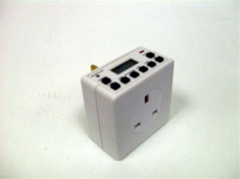 Status S7DDT2 7 Day Digital Timer Switch White BigaMart