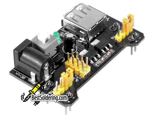 Breadboard Power Supply Hobby Electronic Soldering And Construction