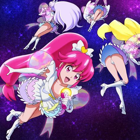 Shirayuki Hime Aino Megumi Oomori Yuuko Cure Lovely Cure Princess