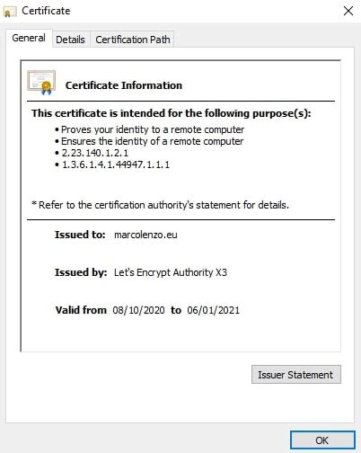 kubernetes free tls certificate management marco lenzo blog