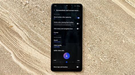 How To Hide Status Bar And Navigation Bar While Screen Recording In Samsung Galaxy A42 5g Youtube
