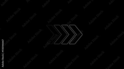 Right Directional Red Arrow Loop Animation Animated Arrows For The