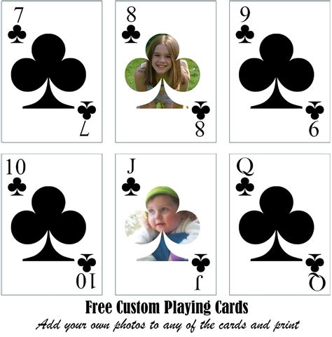 Custom Playing Card Template