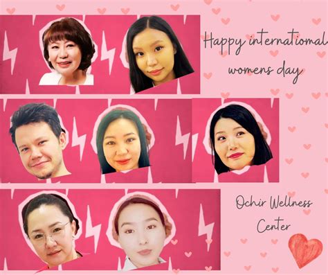 Ochir Олон улсын эмэгтэйчүүдийн эрхийг хамгаалах өдрийн мэндийг Очир Велнесийн хамт олноос бүх