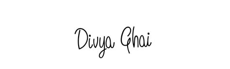 75 Divya Ghai Name Signature Style Ideas Perfect Electronic Signatures
