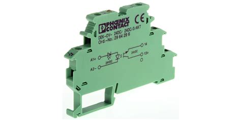 Phoenix Contact Dek Ov 24dc24dc3akt 24 V Dc Optocoupler Terminal