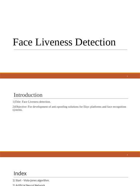 Face Liveness Detection Saketh Pdf Artificial Intelligence Intelligence Ai And Semantics