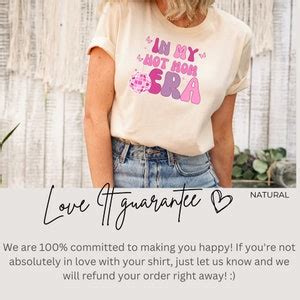 In My Hot Mom Era Shirt Hot Mom Shirt Hot Mom Era Shirt Mom Shirt Etsy