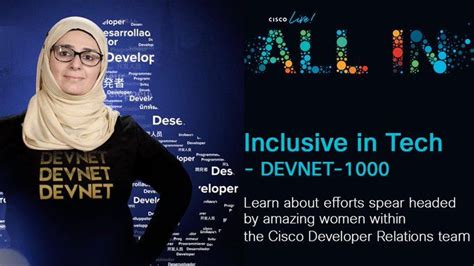 cisco devnet on linkedin womenintech ciscodeveloper devops
