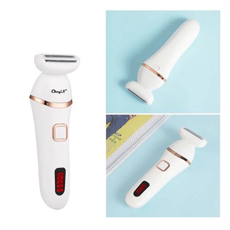 Портативное удаление волос Электрический эпилятор для женщин и мужчин безболезненный Usb