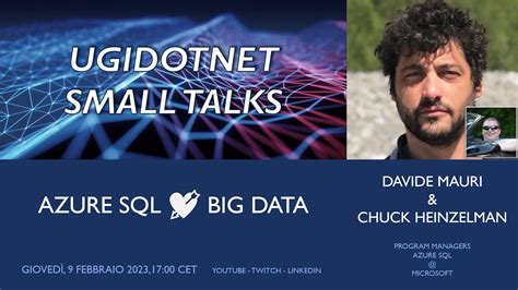 Episodio Azure SQL Loves Big Data Small Talks