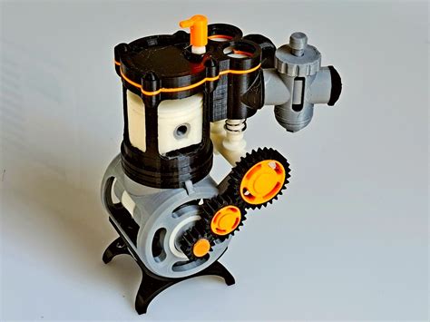 Stroke Flat Head Engine V By Bootjevaarder MakerWorld