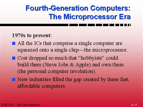 Fourth Generation Computers
