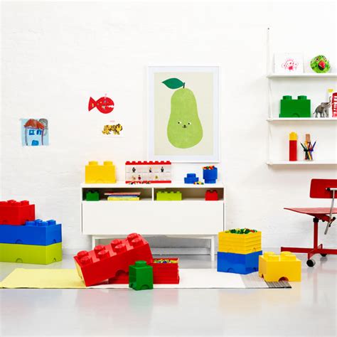 Room Copenhagen Lego Display Case Large Red Finnish Design Shop