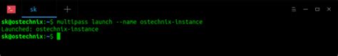 Create And Launch Ubuntu VMs With Multipass OSTechNix