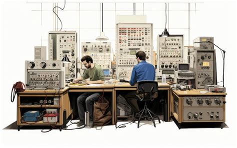 Premium Photo Oscilloscopes In Electrical Engineering Lab