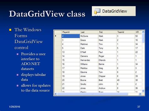 Adonet In Vbnet 2005 Ite 370 426 Ppt Download