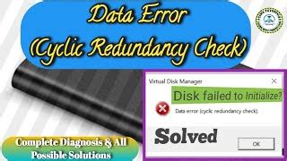 Ways How To Fix Cyclic Redundancy Check Error Crc Step By Step Guide Update Tenorshare