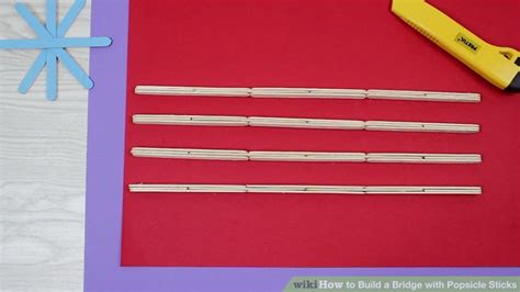 How To Build A Bridge With Popsicle Sticks With Pictures