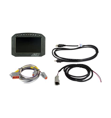 Aem Cd 5fg Carbon Gps Enabled Flat Panel Digital Dash Display