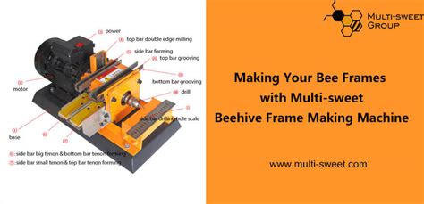 Making Your Beehive Frames With Multi Sweet Beehive Frame Making Machine MULTI SWEET GROUP