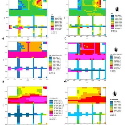 The Spatial Distribution Of Air Temperature Mean Radiant Temperature