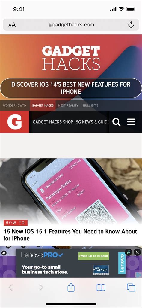 How To Move Safaris Search Bar To The Top Of The Screen In Ios 15